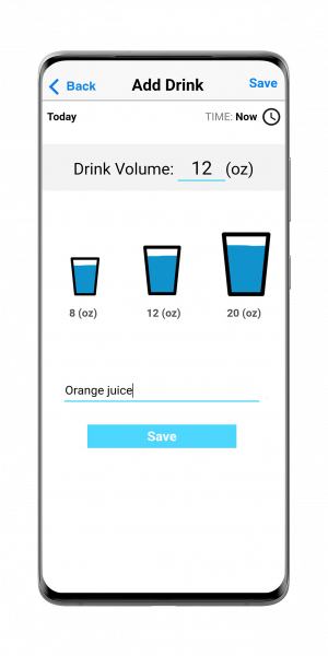iUFlow App Bladder Diary. Urine diary - iOS Android - Voiding Diary